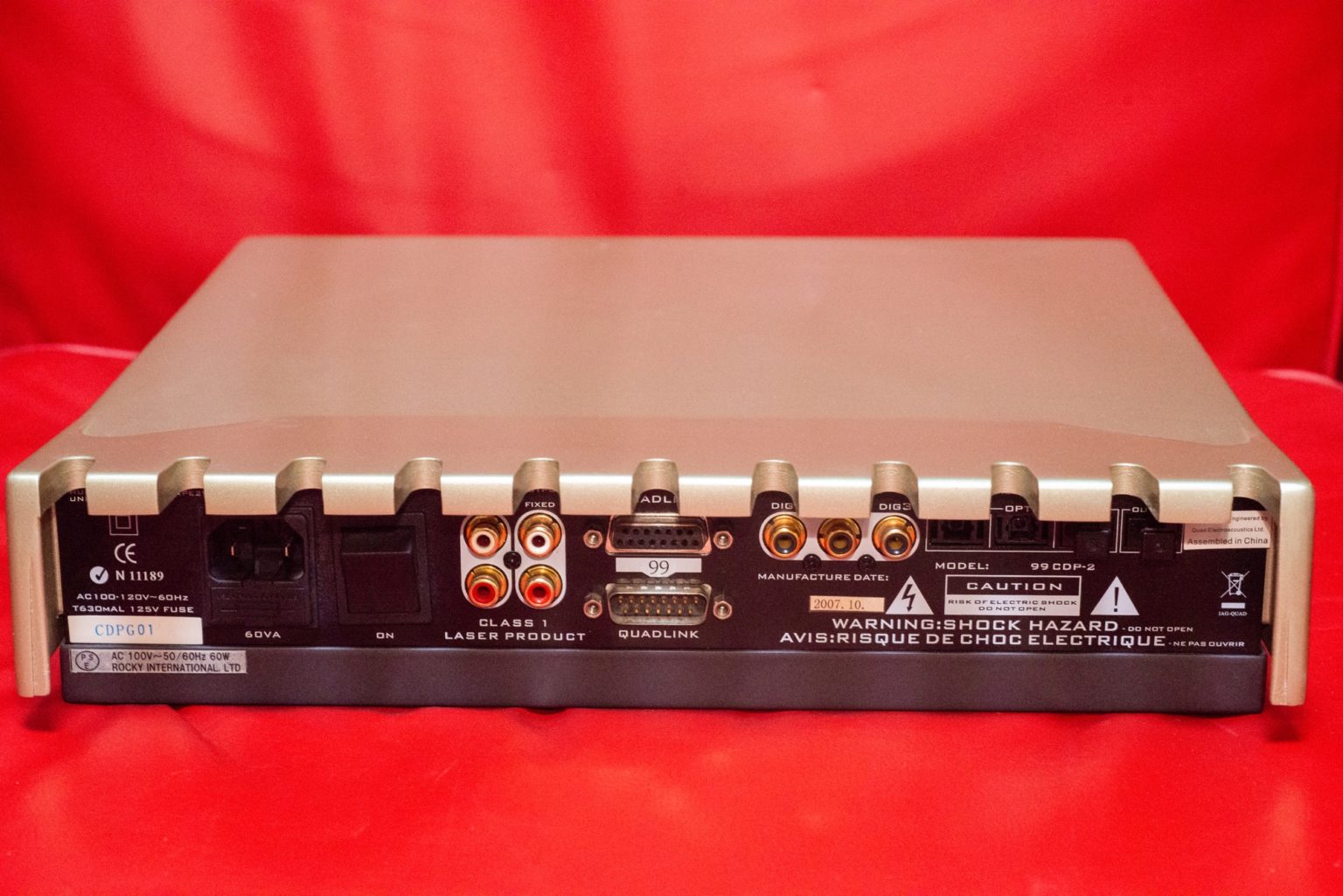 QUAD 99 CDP-2 | MacBSの日常生活的日記